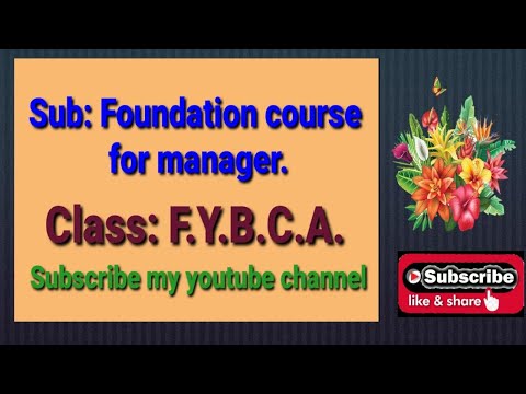 Accounting transaction in marathi // foundation course for manager(n.m.u