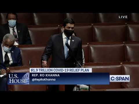 Ro Khanna Floor Speech on the American Rescue Plan