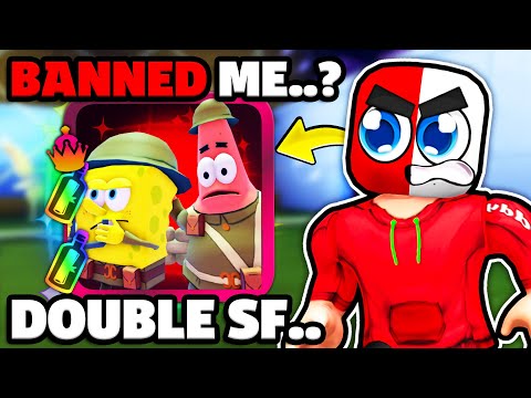 I BROKE ROBLOX SPONGEBOB TOWER DEFENSE.. *DEVS BANNED ME?!*