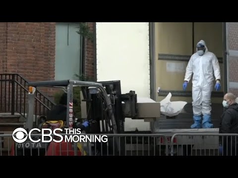 New York compared to "disaster zone" as coronavirus crisis deepens