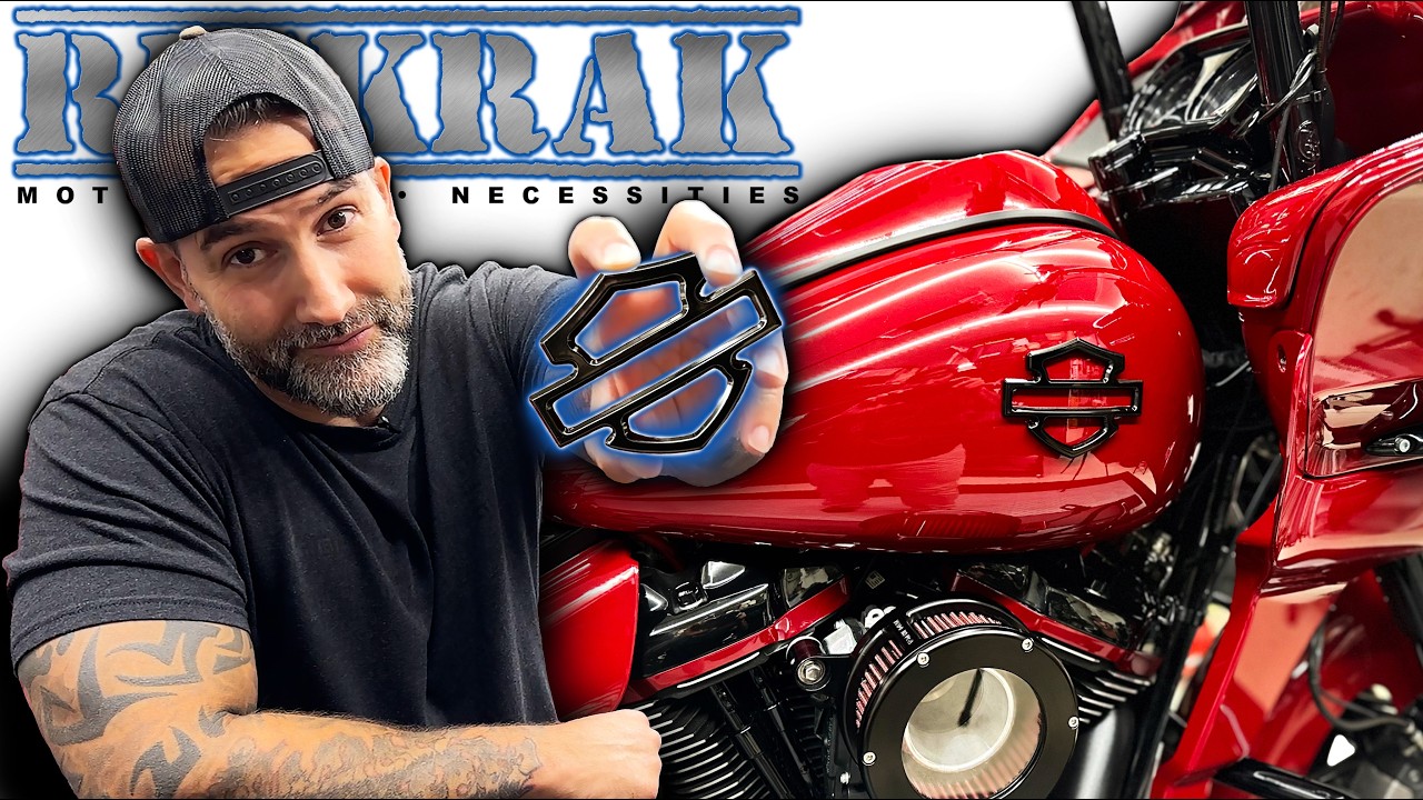 How To Replace Your Tank Badge @RICKRAKCOM