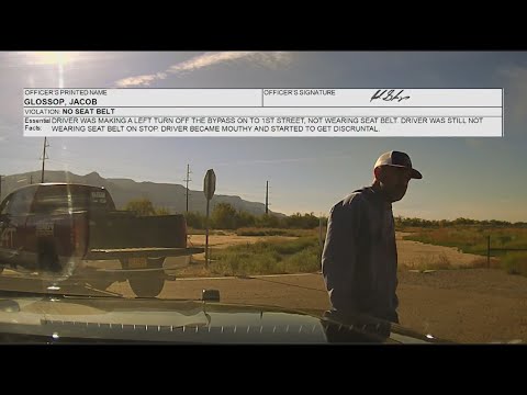 VIDEO: Ex-county commissioner rants during NMSP traffic stop