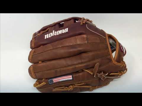 Nokona WB 1275H Baseball Glove Outfield 12 75 Inch