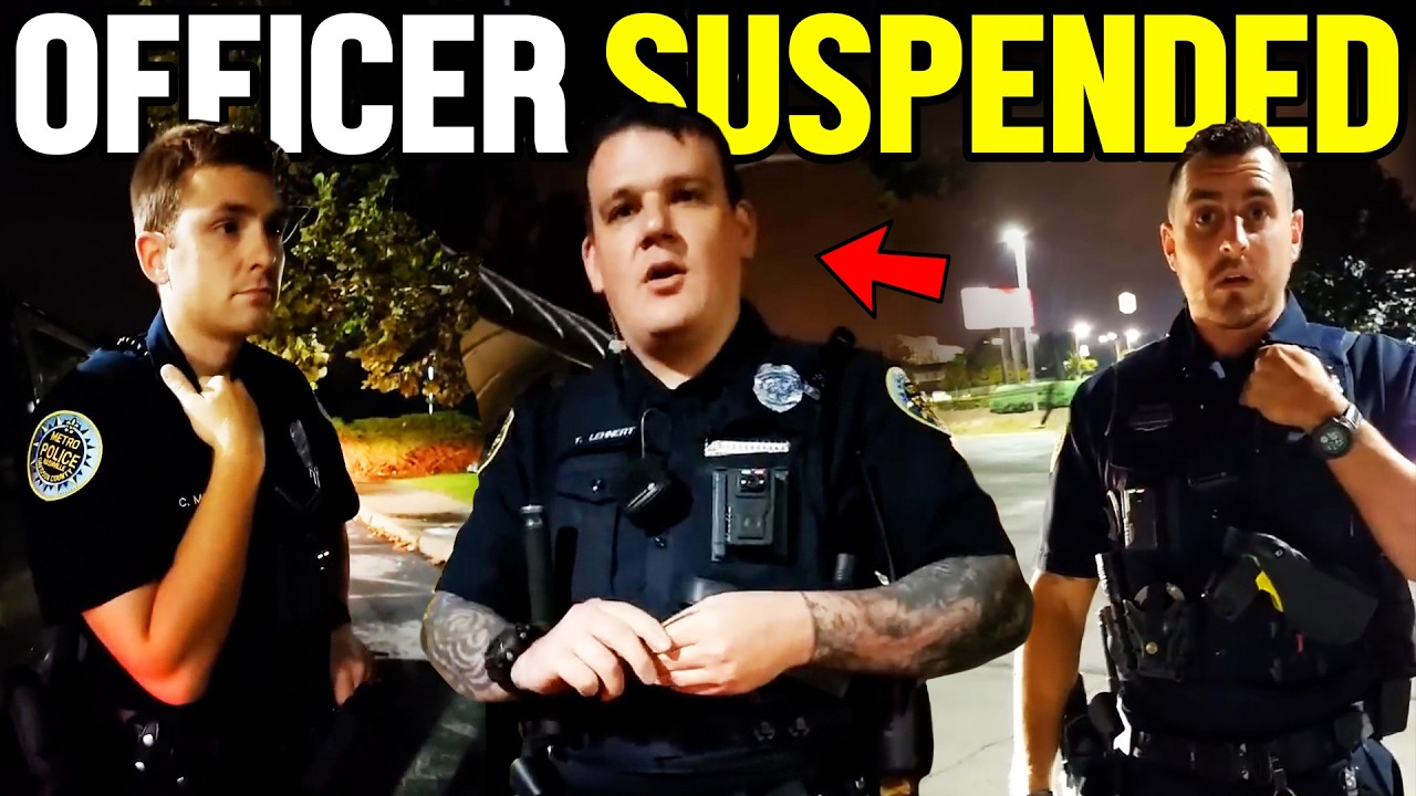 Cop Gets Absolutely SCHOOLED in Front of His Trainee and then Suspended!