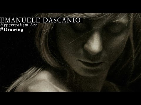 HYPERREALIST drawing | Valentina | Artist Emanuele Dascanio