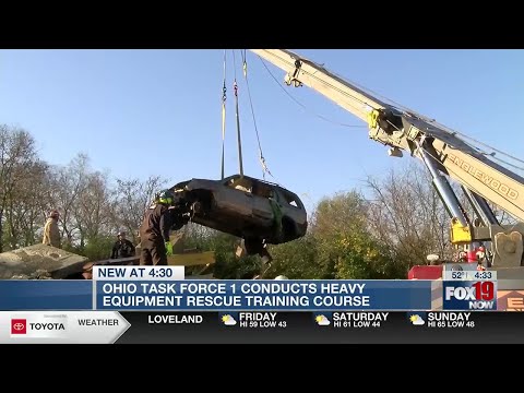 Ohio Task Force 1 conducts heavy equipment rescue training course