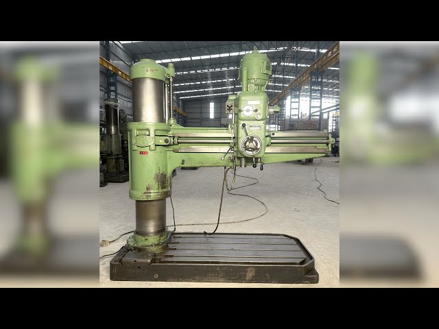 Drilling Machine - MAS Czech 60 mm Capacity Radial Drilling Machine ...