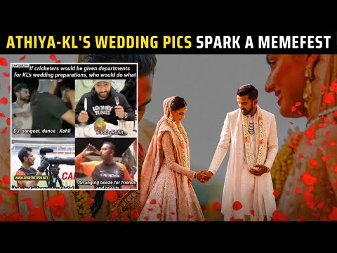 Athiya Shetty-KL Rahul's WEDDING Pics Spark MEME Fest On Social Media