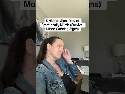 5 Hidden Signs Your Emotionally Numb