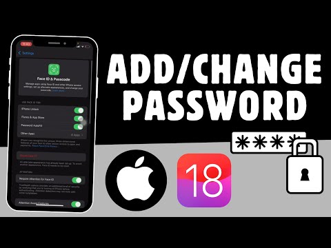 How To Add or Change Password in iPhone (iOS 18)