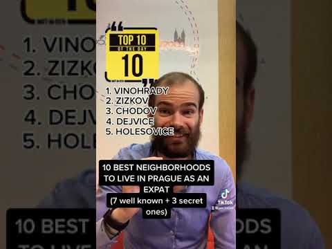 TOP 10 neighborhoods to live in Prague as an Expat! (7 known + 3 secret ones)