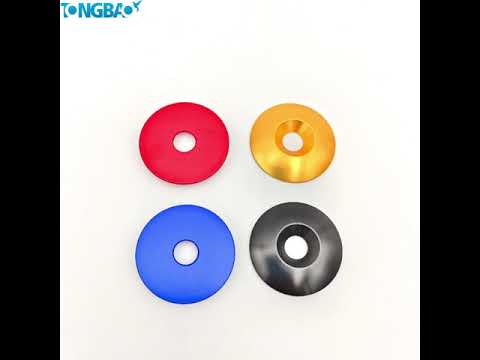 Go Kart Parts Series 3——Washer :Color Anodized Aluminum Countersunk Washer for Go Kart