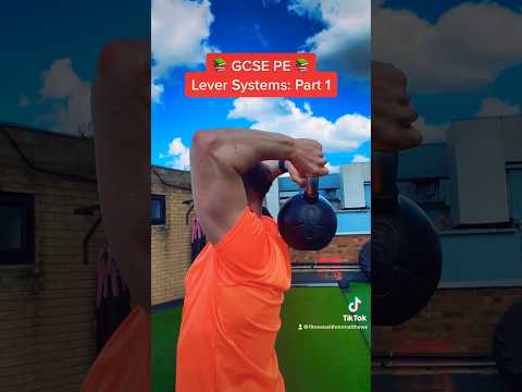 What YOU need to know about first class lever systems in preparation for YOUR GCSE PE EXAM! ✅ #fyp