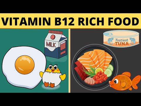 Top 12 foods that are rich in Vitamin B12 | Vitamin B12 Food