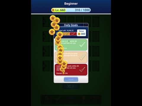 Solitaire Series by MobilityWare - Three Daily Goals Completed and Deal Won Dialog (Old) #shorts