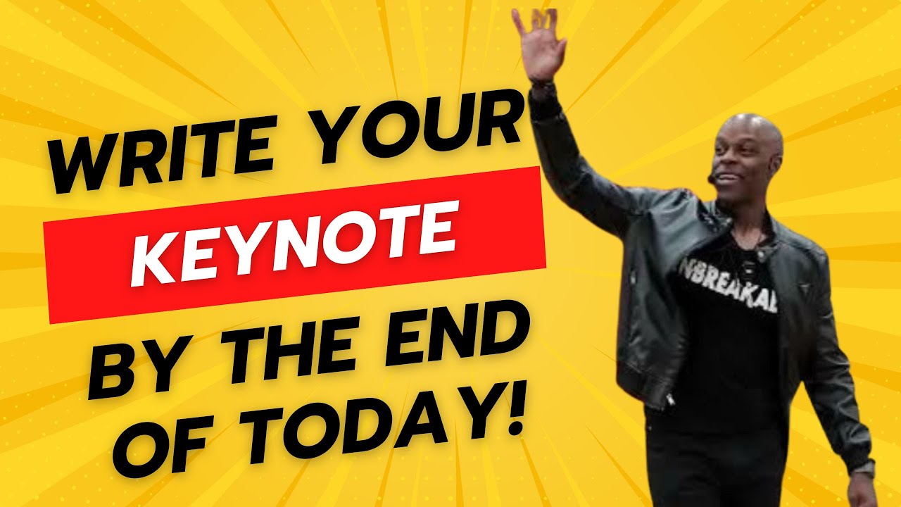 The Ultimate Keynote Outline Formula