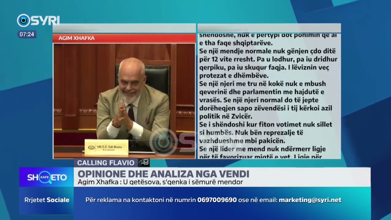 Opinion nga Agim Xhafka: U qetësova, s’qenka i sëmurë mendor