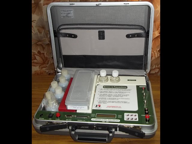 Digital Water & Soil Analysis Kits - Microprocessor Based Water Soil ...