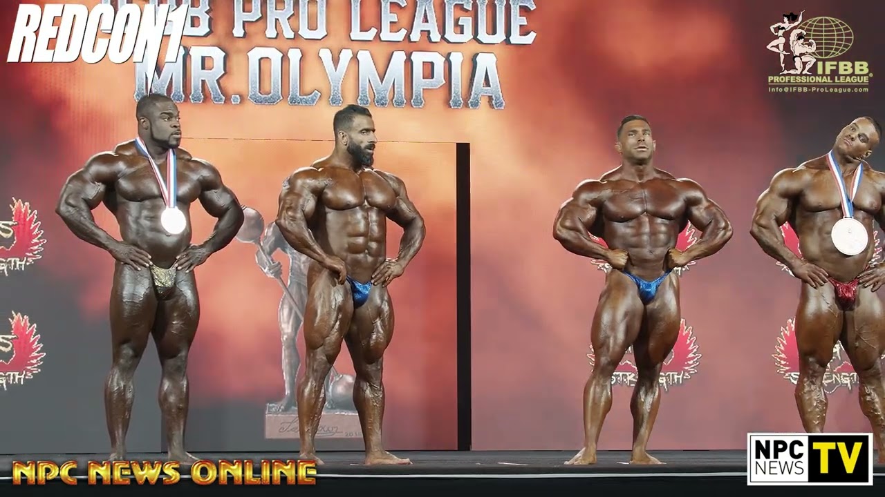 2022-es IFBB Pro League Mr. Olympia döntő, összesített pozicionálás és díjak 4K videó