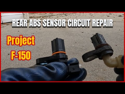 PROJECT F-150: Rear Center ABS Wheel Speed Sensor Replacement and Wire Repair