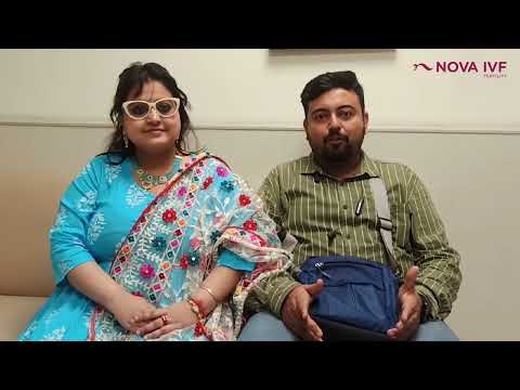 Couple conceived after IVF by Dr. Anindita Singh, IVF specialist, Nova IVF Kolkata