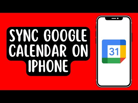 How to Sync Google Calendar With iPhone Calendar
