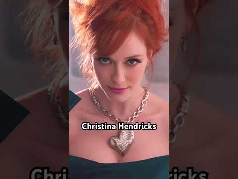 Christina Hendricks! Amazingly talented actress & such a HOTTIE! She’s great in her roles in series!