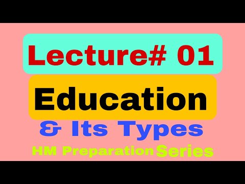 Meanings of Education | Types of Educatiin | Definitions of Education By different Scholars |
