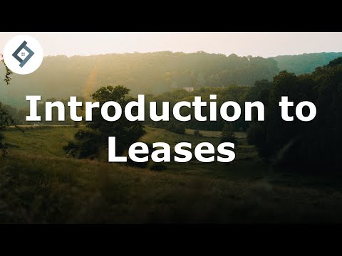 Introduction to Leases | Land Law