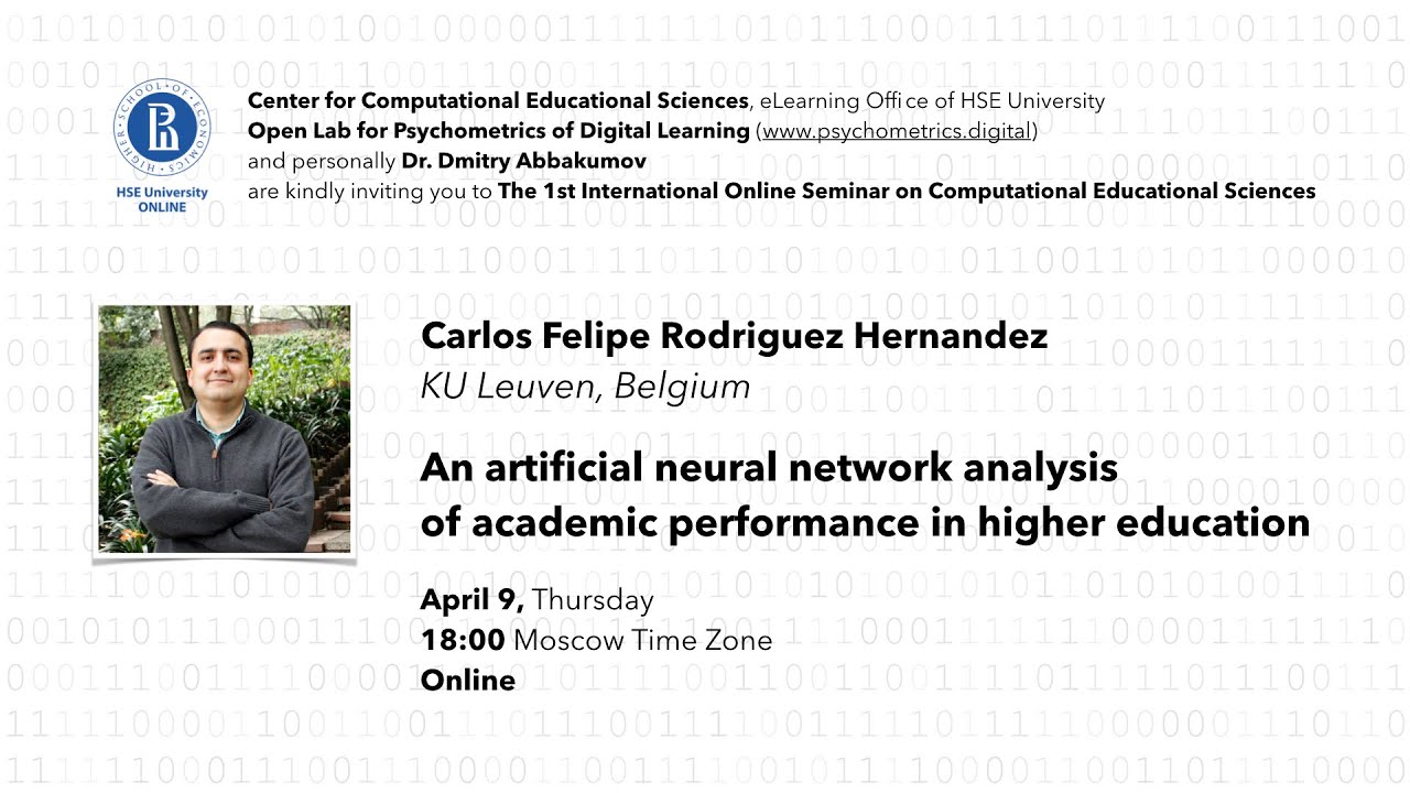 Seminar 1 | An artificial neural network analysis of academic performance in higher education