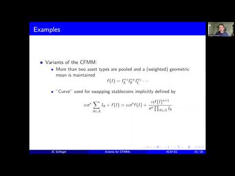 EC'23: Axioms for Constant Function Market Makers