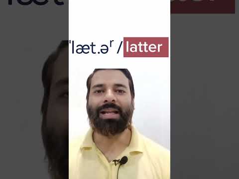later vs latter | Learn English | Develop Vocabulary