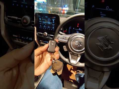 Maruti Suzuki Grand Vitara Zeta Plus Intelligent Hybrid Dashboard and Key Design π