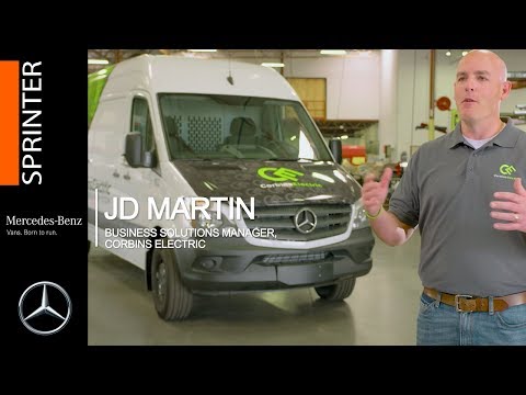 Tools of the trade: Mercedes-Benz Sprinters connect with Corbins Electric
