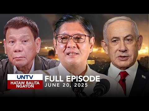 UNTV: Hataw Balita Ngayon | June 20, 2025
