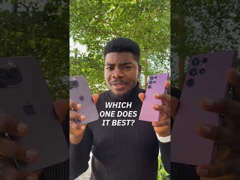 iPhone vs Samsung (Cinematic Mode) #shorts