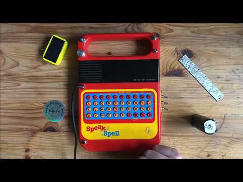 Hive Mind Synthesis Circuit Bent Speak and Spell Unit PB234B | Reverb