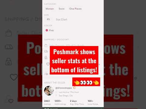 Poshmark: See Seller Info