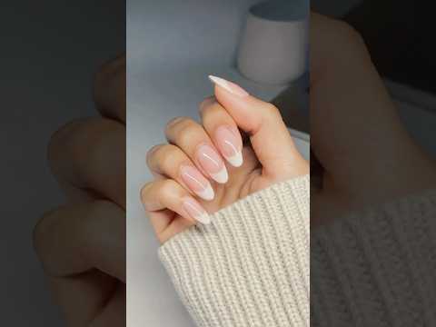 American Manicure 💅 🤩 #nails #subscribe