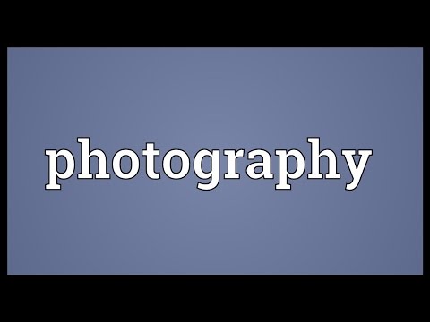 Photography Meaning