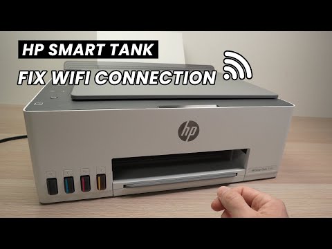 HP Smart Tank: How to Fix WIFI Connection Issues