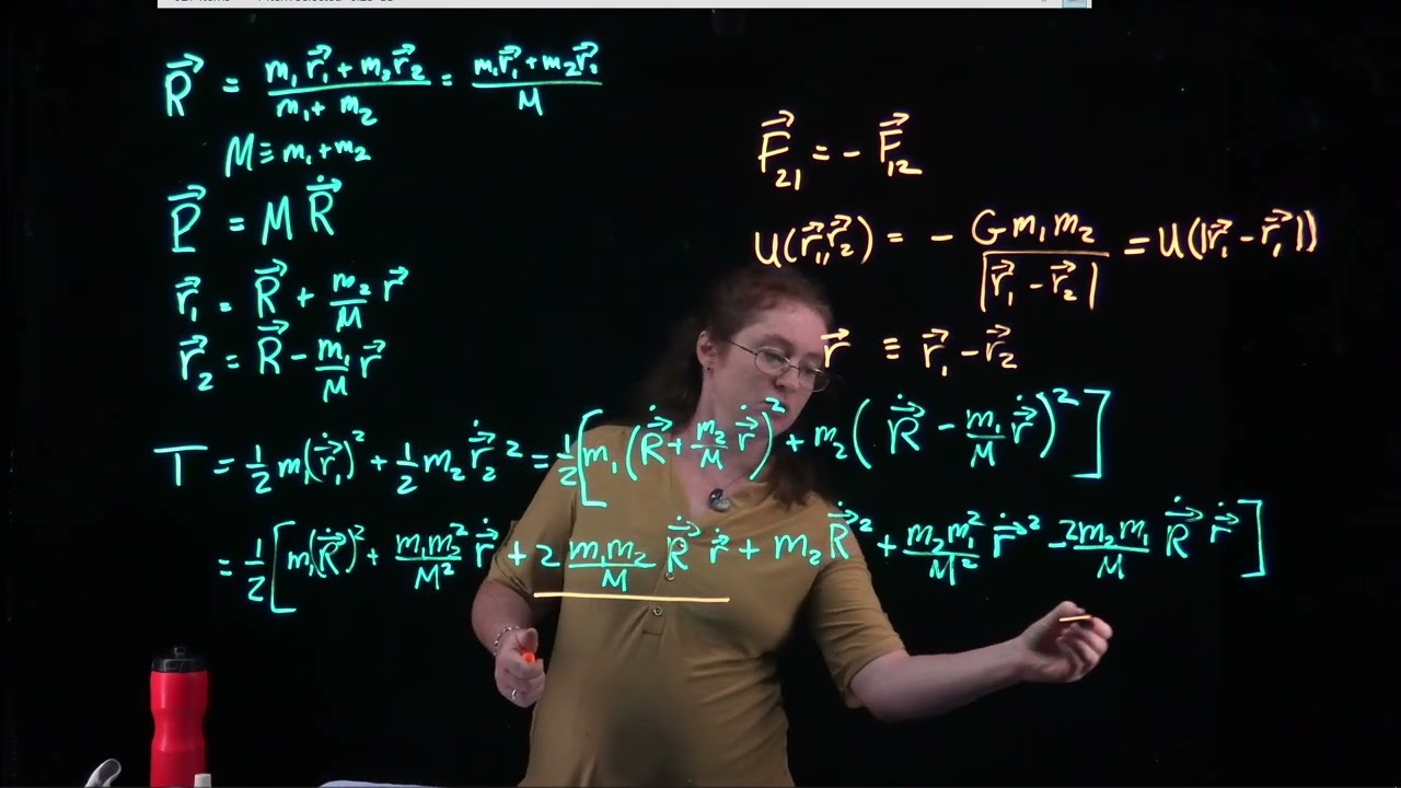 Classical Mechanics - Taylor Chapter 8 - Two-body Central-Force Problems