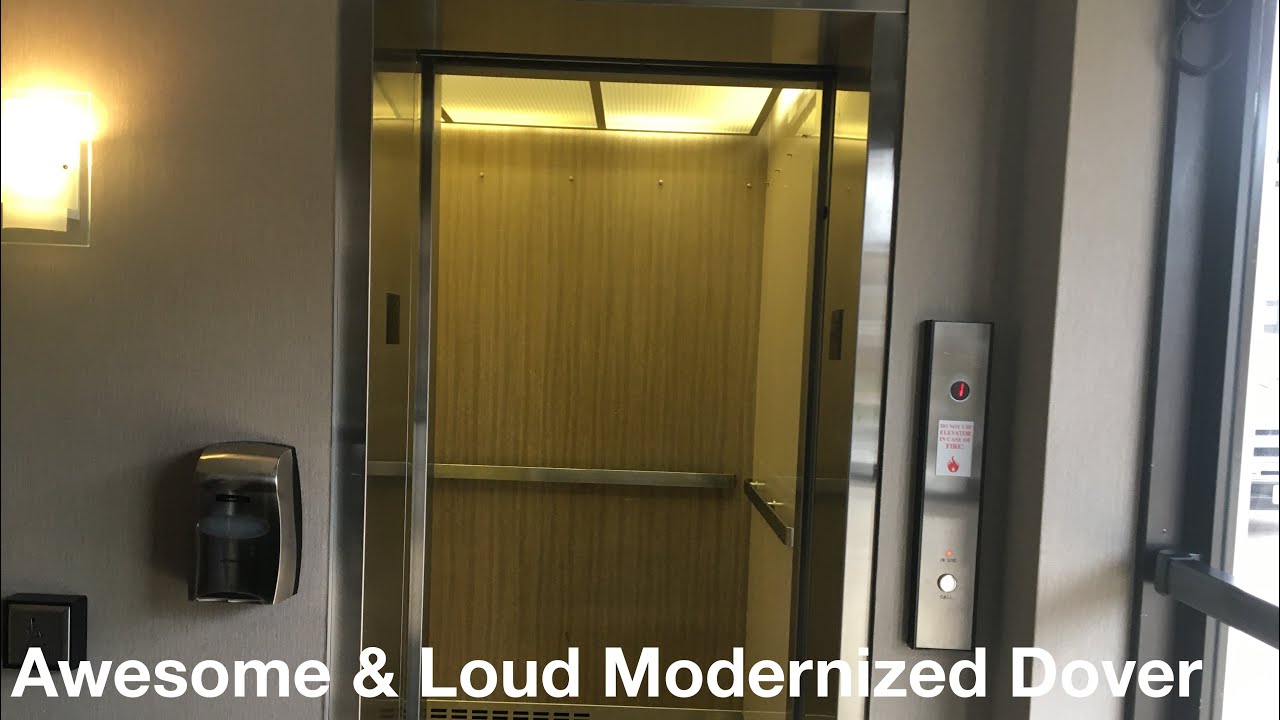 (EPIC MOTOR) Modernized Dover Hydraulic Elevator #2 @ 10625 W. North Ave. in Wauwatosa, WI
