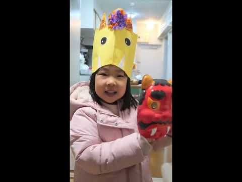 Mia’s Fun Day with an Oni Visit & Her Nursery-Made Oni Mask! | Setsubun Tradition