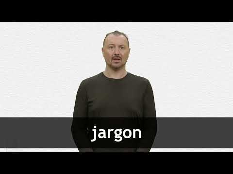 How to pronounce JARGON in French