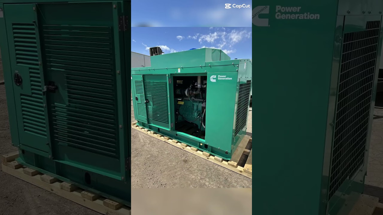 New 300 kW Cummins