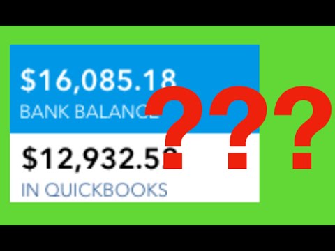 Why Is My Bank Balance Different than What QuickBooks Shows?