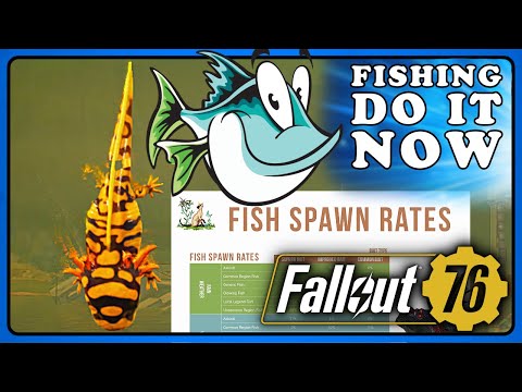 Fallout 76: Fishing Advanced Tips & Tricks, Get Axolotl and Rod Uprades Faster.