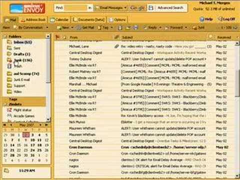 Envoy w/ Zimbra Inside: Training the Junk Folder