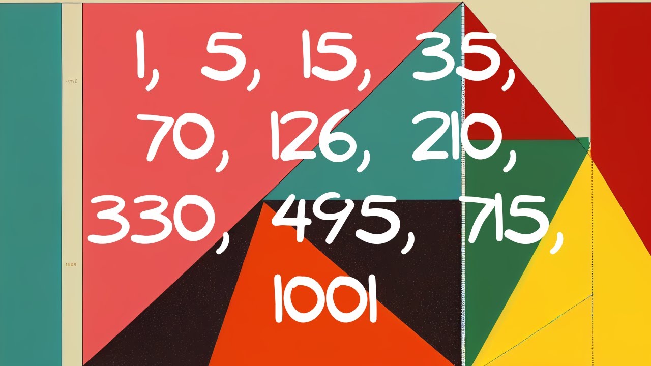 Higher dimensional triangular numbers.